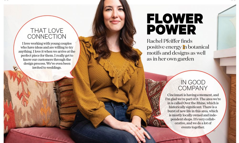 Cincinnati Boutique Owner Draws on Flower Power