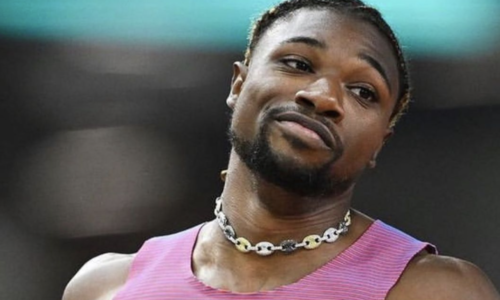 Judge the Jewels: Athlete Noah Lyles Wears Diamonds For His World ...