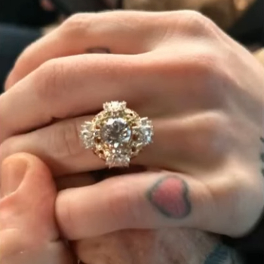 Judge the Jewels: Kelly Osbourne’s $100,000 Mouawad Engagement Ring Has ...